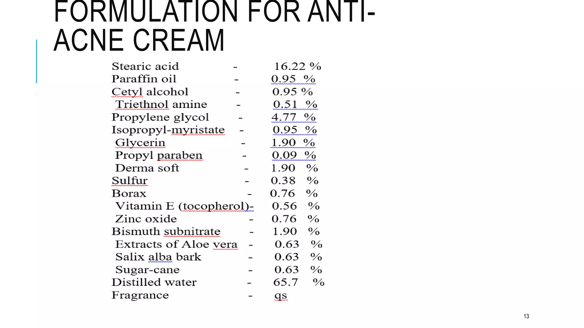 Addressing dry skin, acne , pigmentation & wrinkles | PPTX