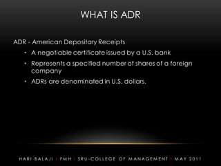 Adr gdr ecb__swap_hari.13531504 | PDF