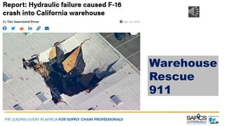 Warehouse Rescue 911: Crisis Management & Recovery for Distribution ...