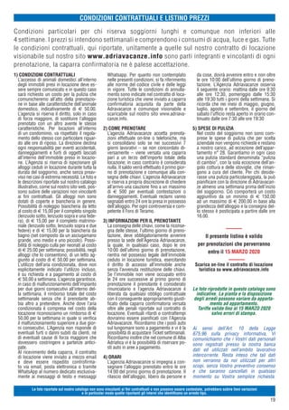 AdriaVacanze offerte per l'estate 2020 in Abruzzo | PDF