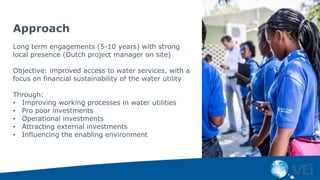 WATER OPERATORS’ PARTNERSHIPS WORK FOR WATER UTILITY DEVELOPMENT | PPTX