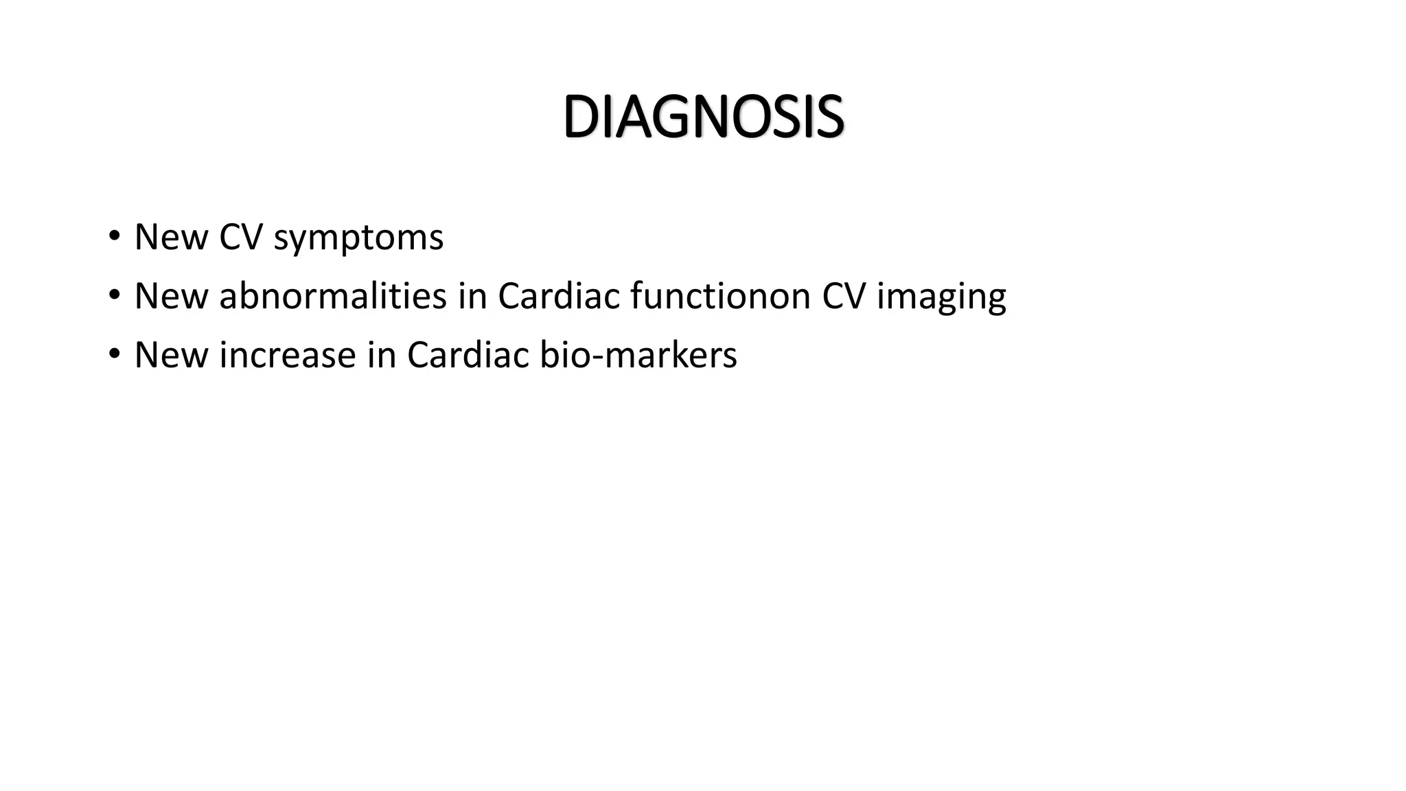ADRIAMYCIN INDUCED CARDIOTOXICITY.pptx | Heart and Cardiovascular Diseases | Diseases and Conditions