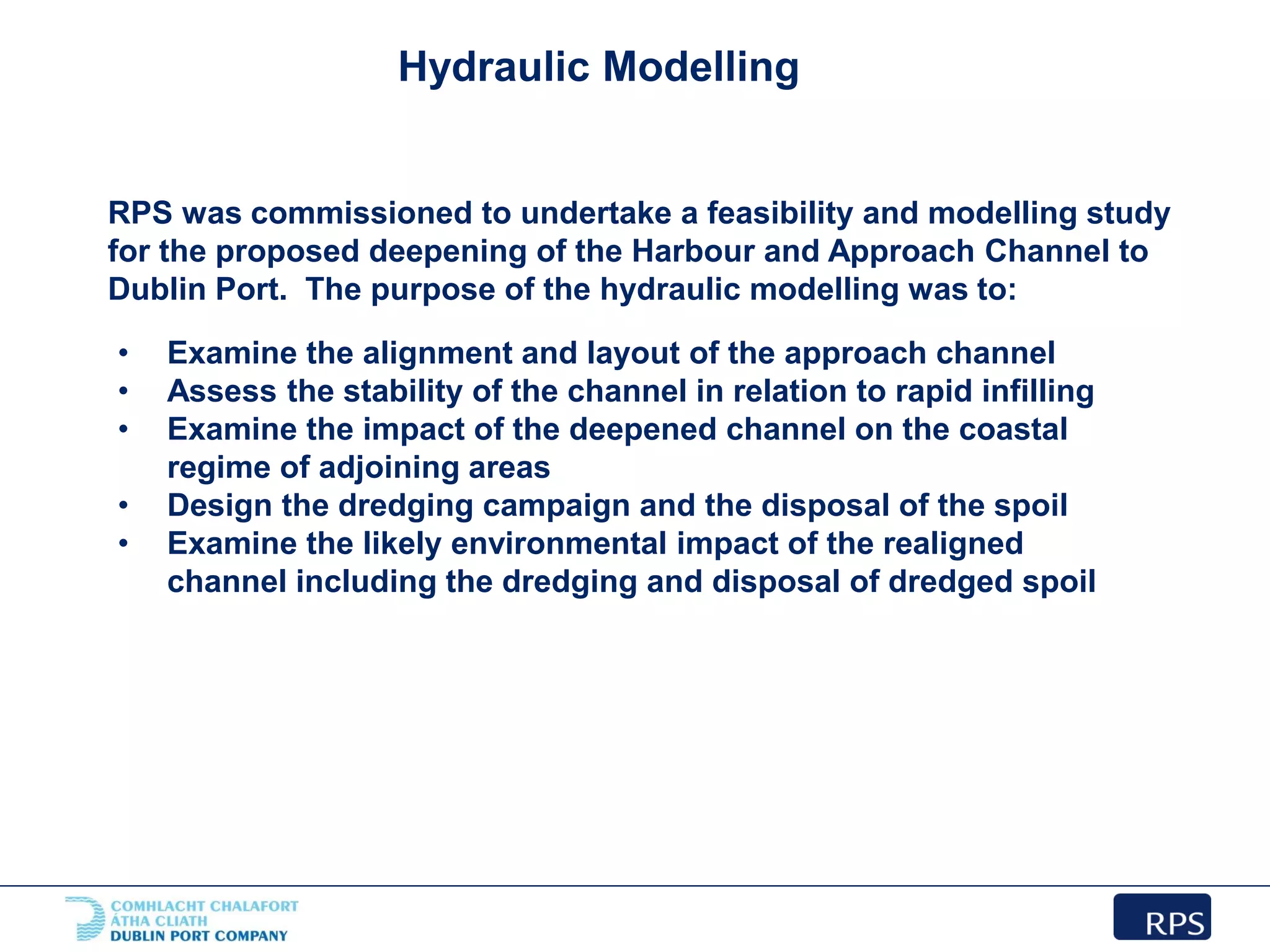 Use of MIKE 21/3 in the Hydraulic Analysis for the Dublin Port ABR ...