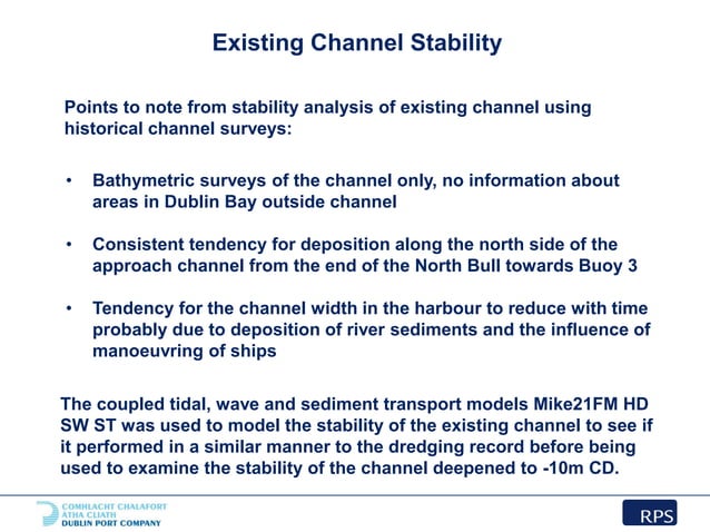 Use of MIKE 21/3 in the Hydraulic Analysis for the Dublin Port ABR ...