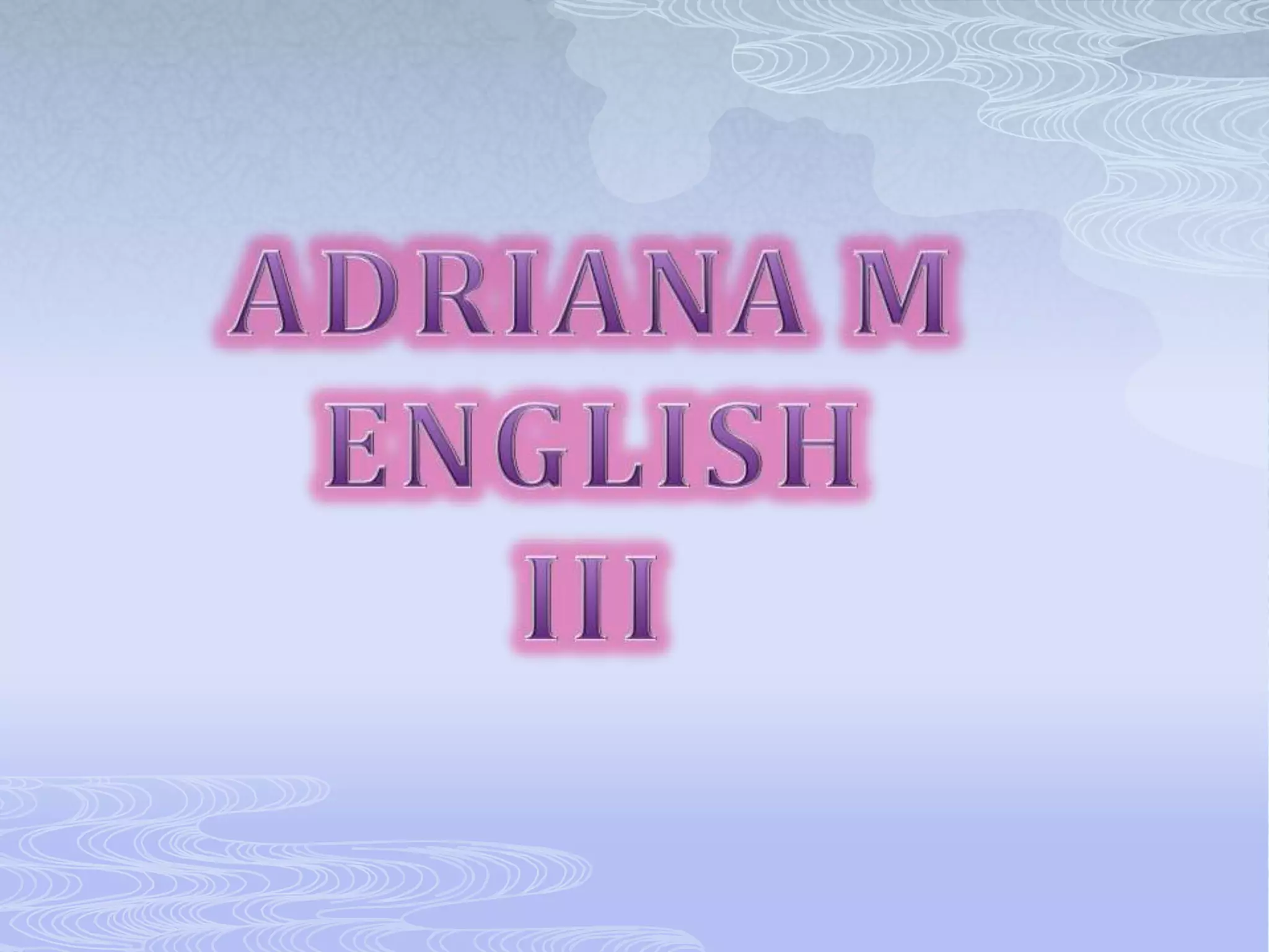Adriana | PPTX