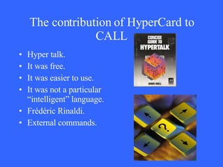 HyperCard Presentation. CALL. | PPT