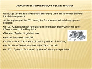 History of CALL | PPT