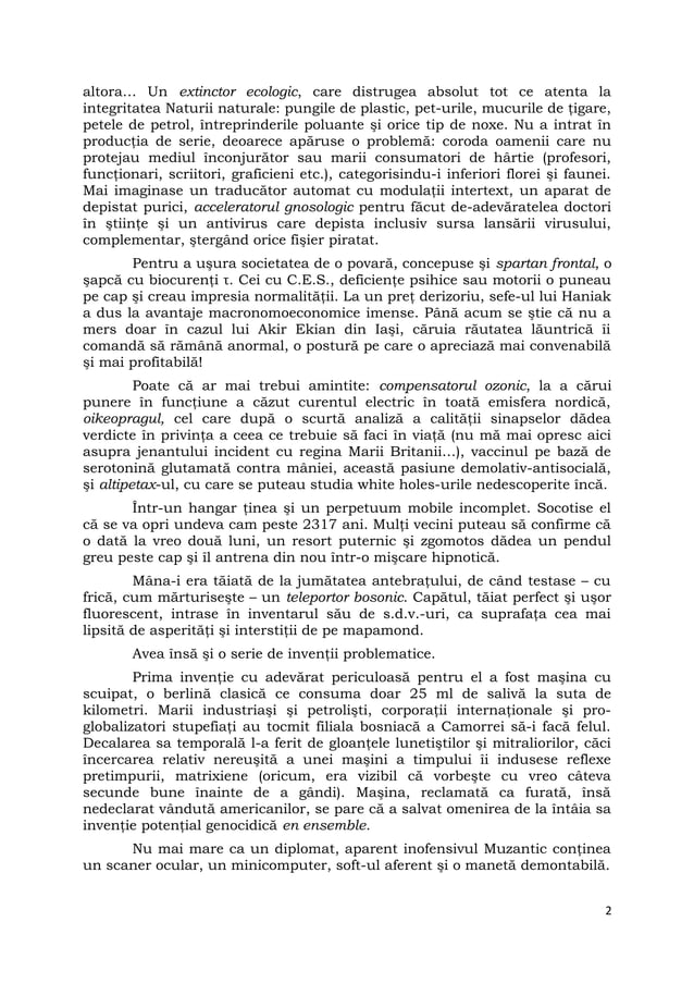 Adrian buzdugan antilumea | PDF