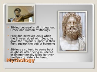 The Vengeful Brother- Adrian Hanson | PPT | Pop Culture