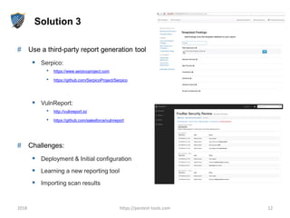 Let's Make Pentesting Fun Again! Report writing in 5 minutes. | PPT
