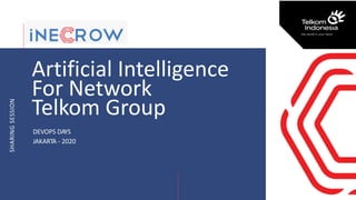 Artificial Intelligence for Network Telkom Group | PDF