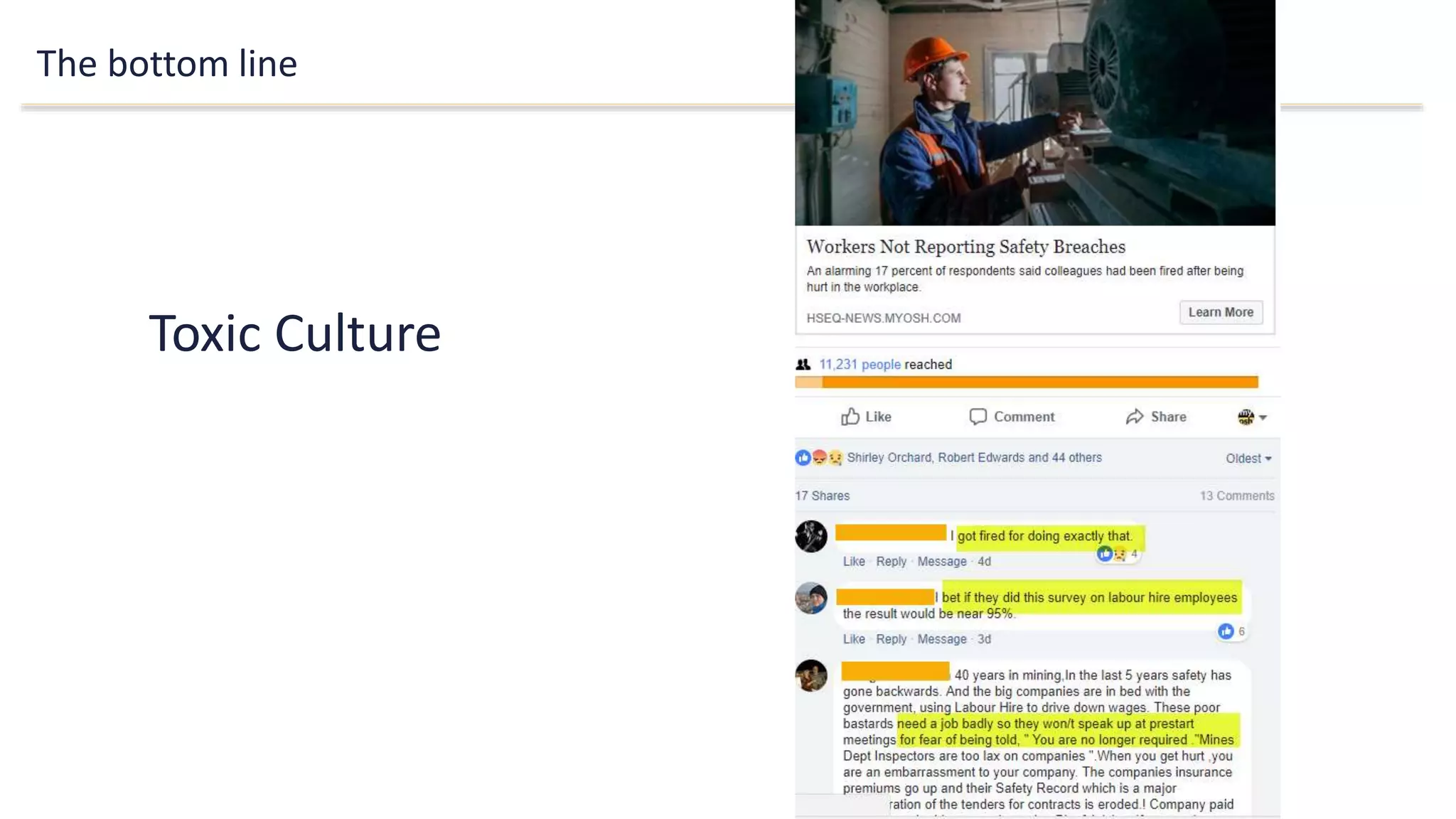 How Does Work Safety Impact Performance, Profit and Culture? The Facts ...