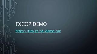 Static Analysis Tools for C# Demo | PPT