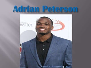 Adrian peterson presentation | PPTX