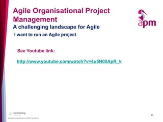 Adrian Pyne - Agile project management and the challenges of assurance ...