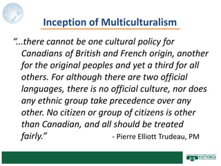 Adrienne girling diversity forum canadian multiculturalism | PDF