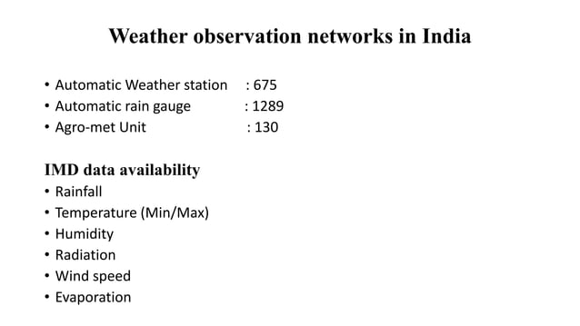 CLIMWAT and CROPWAT Model | PPTX