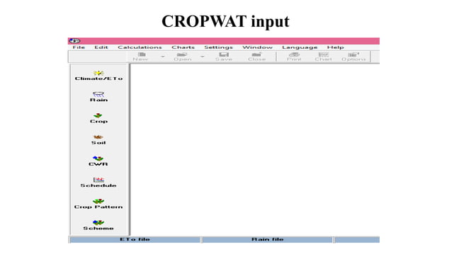 CLIMWAT and CROPWAT Model | PPTX