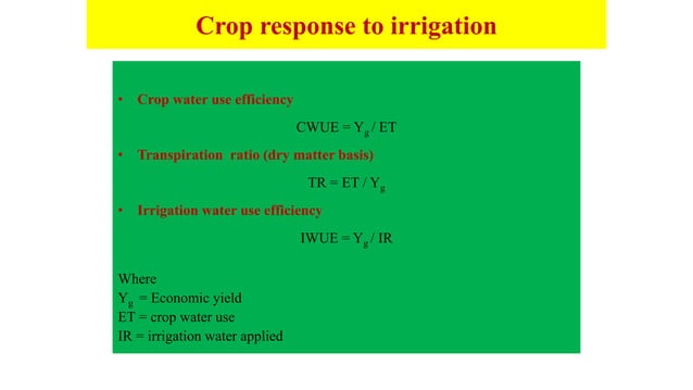 CLIMWAT and CROPWAT Model | PPTX