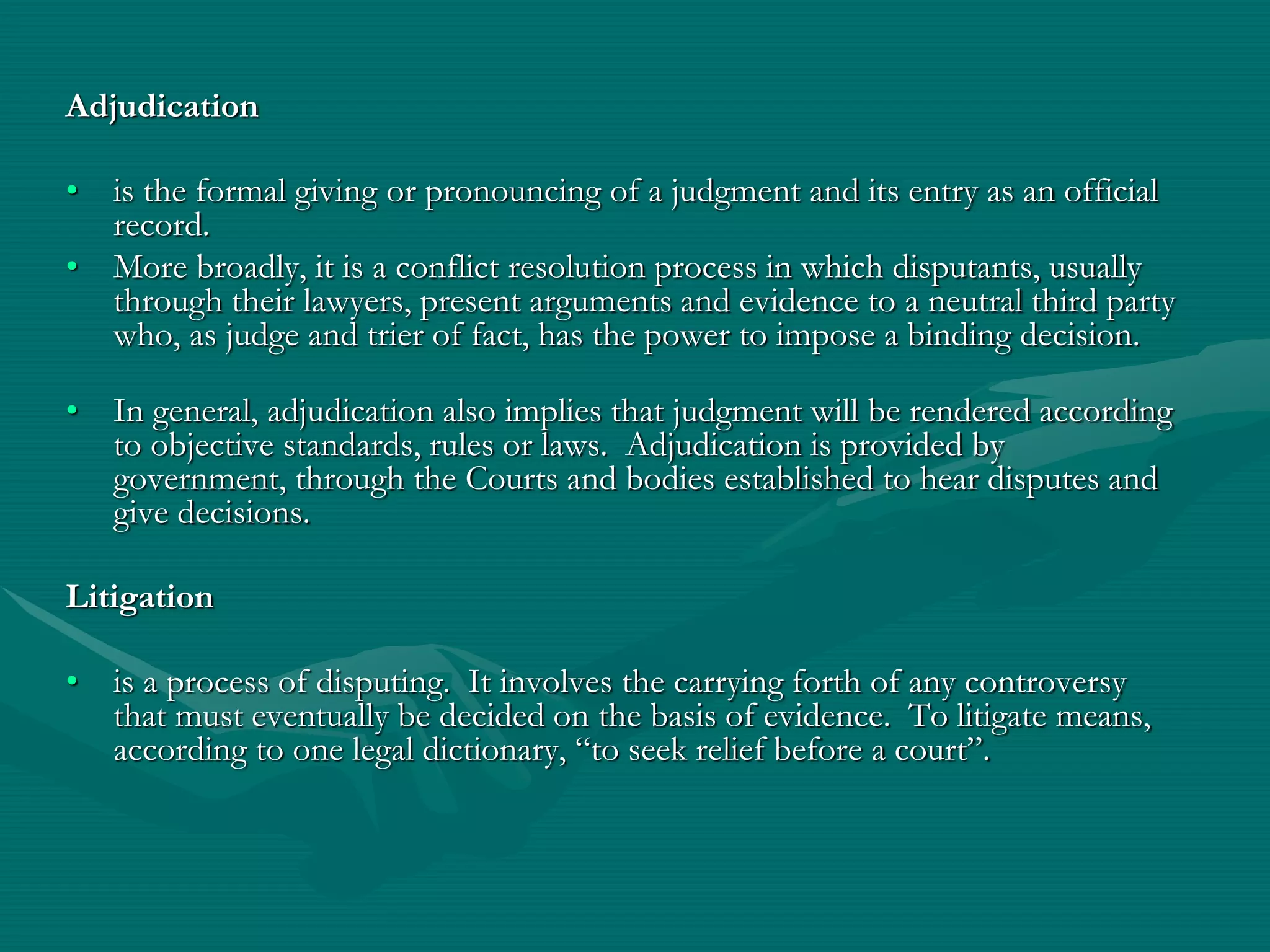 ADR its processes & KP.ppt