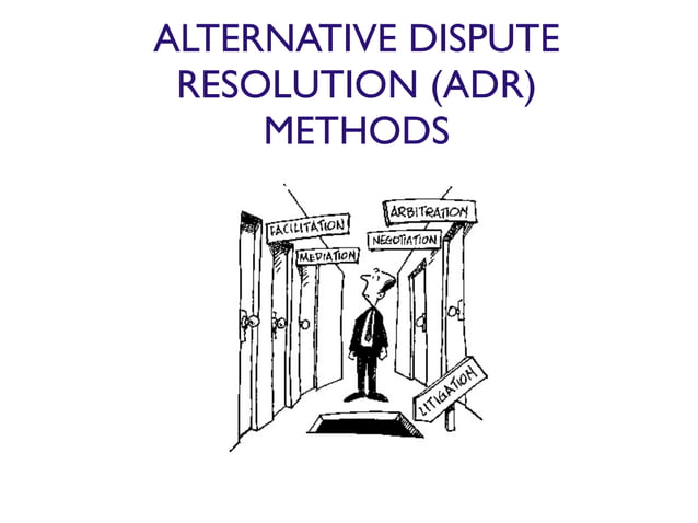 Alternative Dispute Resolution Methods | KEY | Divorce | Family and ...