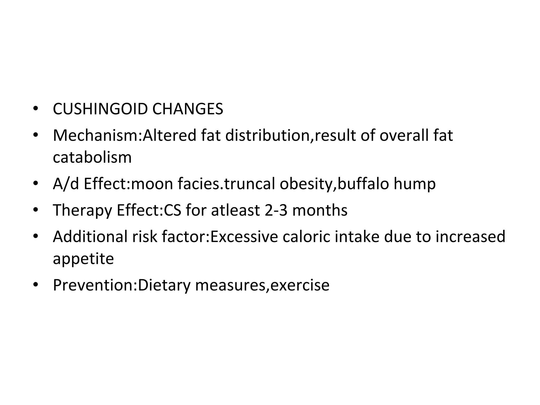 PREVENTION & MANAGEMENT OF SIDE EFFECTS OF SYSTEMIC STEROIDS | PPT