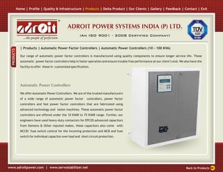 Adroit Power Systems India Private Limited , Coimbatore, Oil Cooled ...