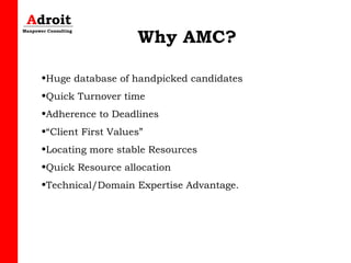 Adroit Manpower Consulting | PPT
