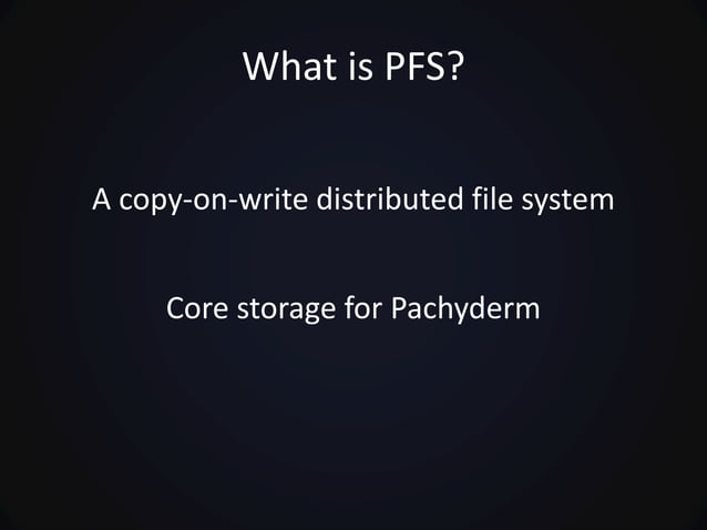 Pachyderm: Data Storage and Processing with Docker | PPTX