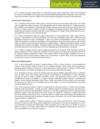 ADRP 6 -2 2 | PDF