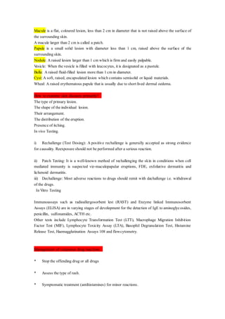 Adverse drug reaction of drugs used in skin. | PDF