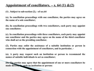 conciliation ppt | PPT