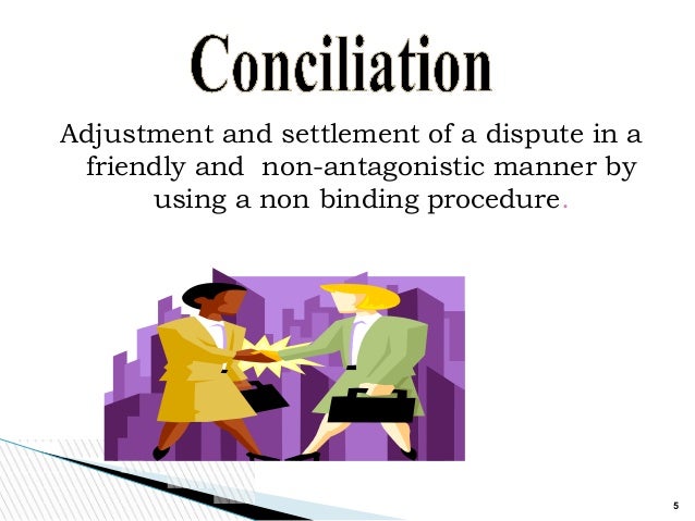 conciliation ppt