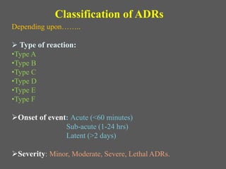 Adverse Drug Reactions | PPTX