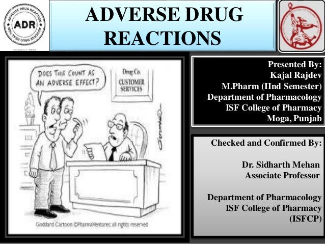 Adverse Drug Reactions