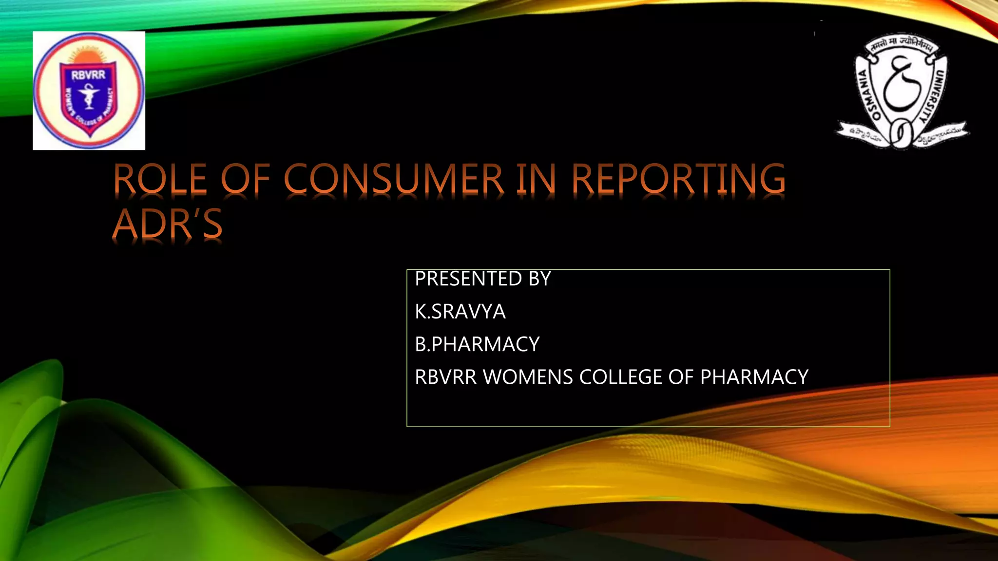 ADR REPORTING | PPTX