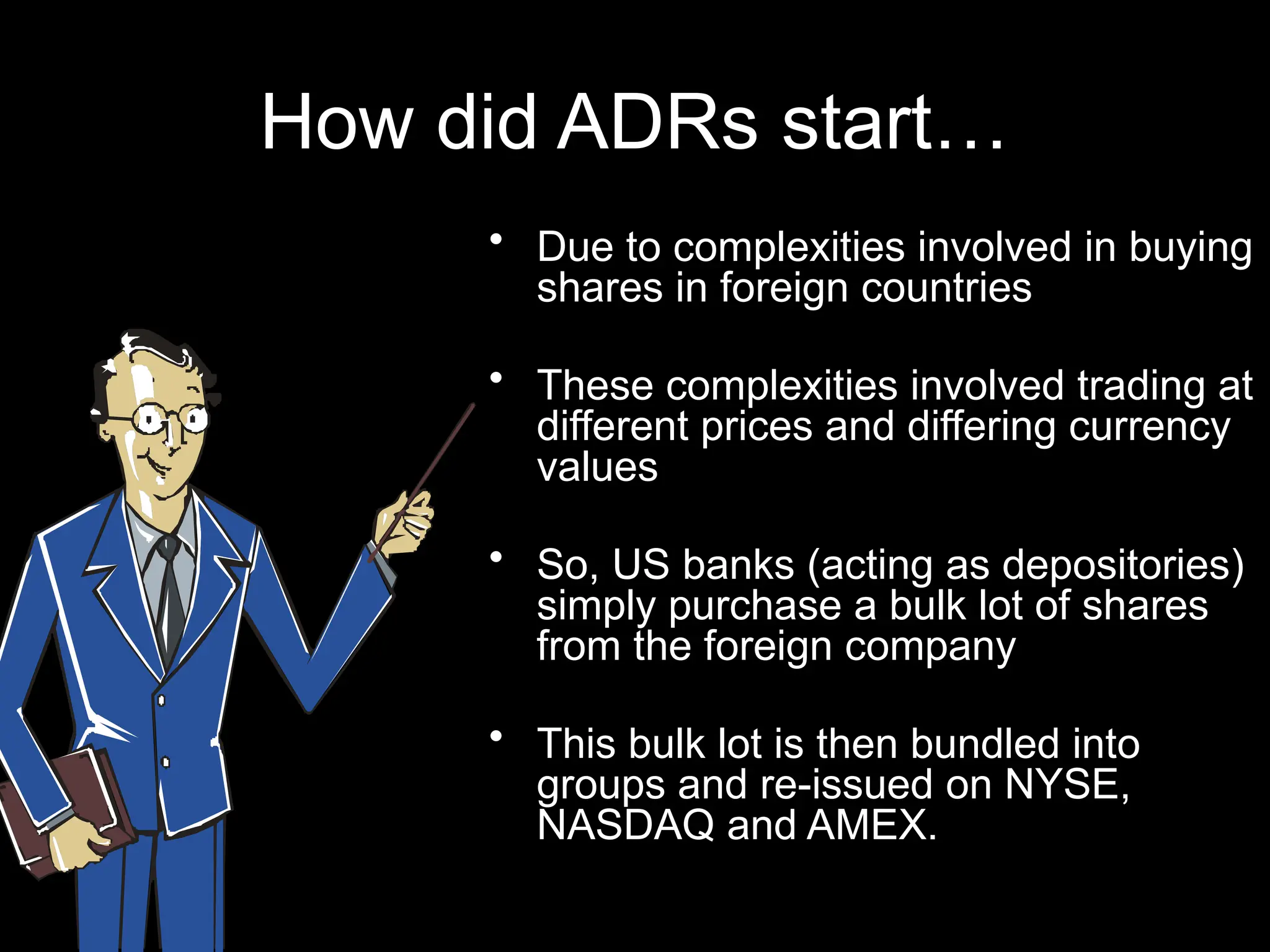 American Depository Receipts ADR Presentation | PPT