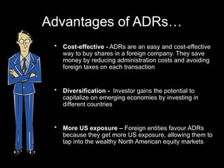 American Depository Receipts ADR Presentation | PPT