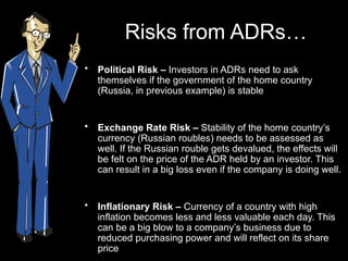 American Depository Receipts ADR Presentation | POTX