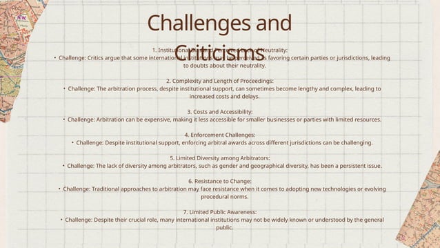 ADR process in case of international cases | PPTX