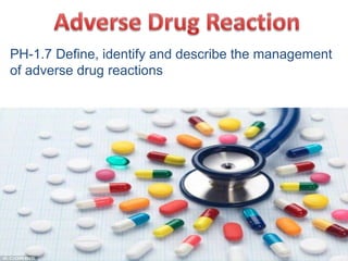 Adverse drug reaction and ADR reporting. | PPTX | Pharmaceutical Drugs ...