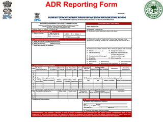 Adverse drug reaction and ADR reporting. | PPTX | Pharmaceutical Drugs | Medical Health