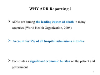 ADR reporting.pptx m pHARM PHARMACOLOGY PHARMACOVIGILANCE | PPTX
