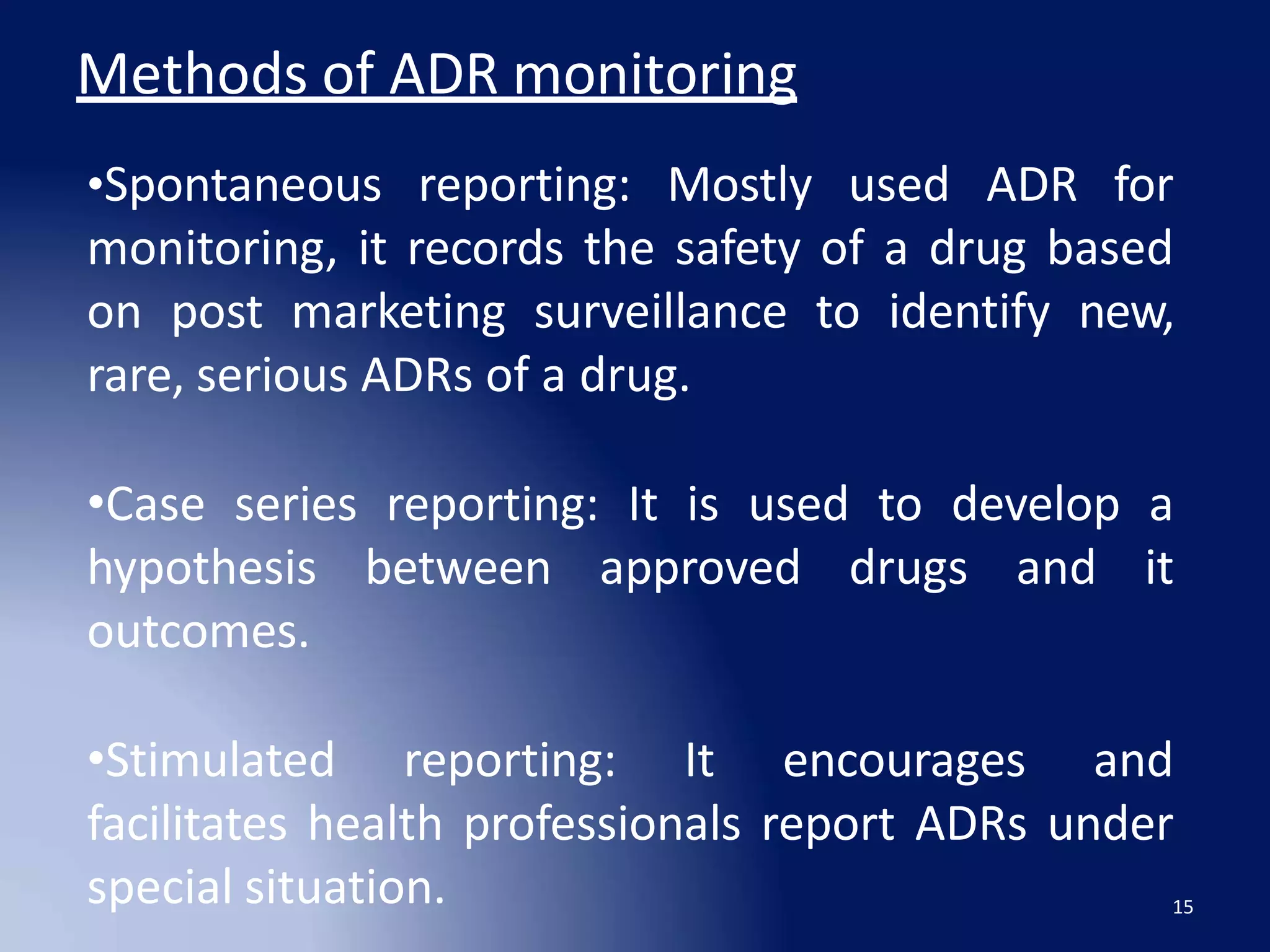 Adr reporting ppt | PPTX