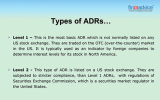 American Depository Receipts | PPT