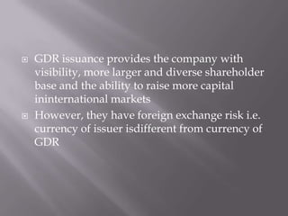 Adrs and gdrs ppt | PPTX