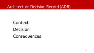 Getting Started with Architecture Decision Records | PPT