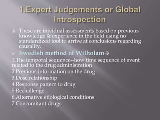 ADR’s DETECTION,REPORTING & METHODS IN CASUALITY ASSESSMENT.pptx