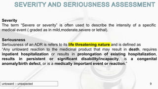ADVERSE DRUG REACTION, types and reporting | PPTX