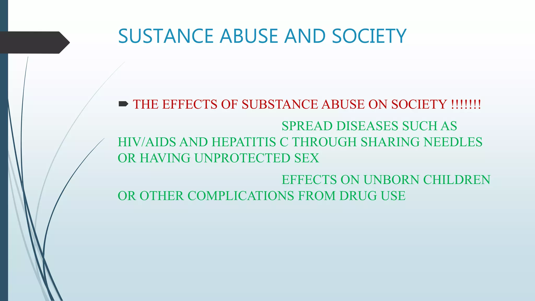 A drug is any substance other than food | PPTX
